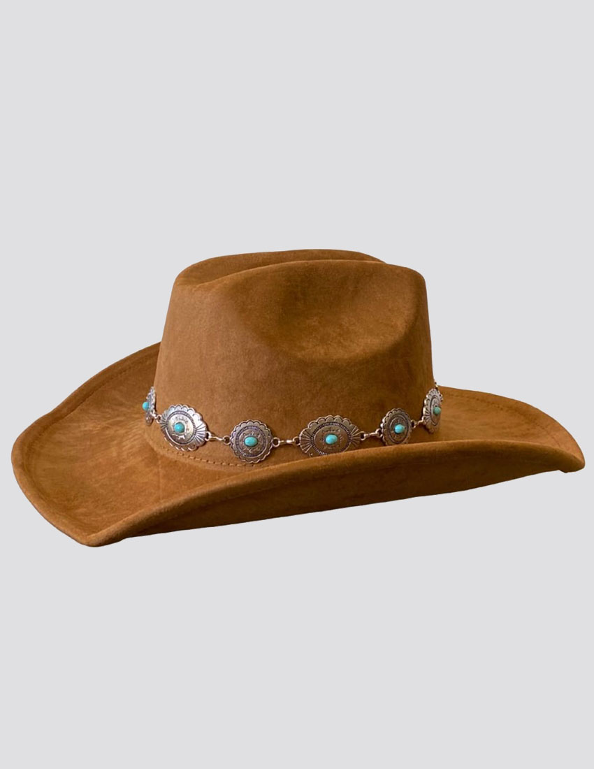 Texana tipo gamuza toquilla plata varios colores – Mikaela Boutique