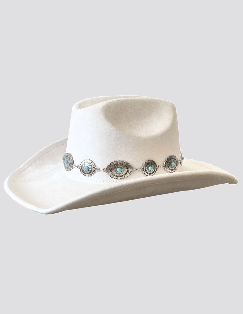 Texana tipo gamuza toquilla plata varios colores – Mikaela Boutique